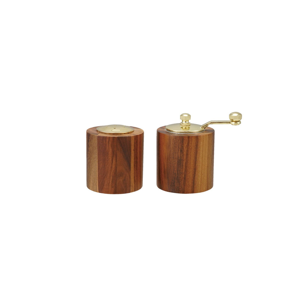 Acacia Wood Salt Shaker & Pepper Mill - Greenhouse Home