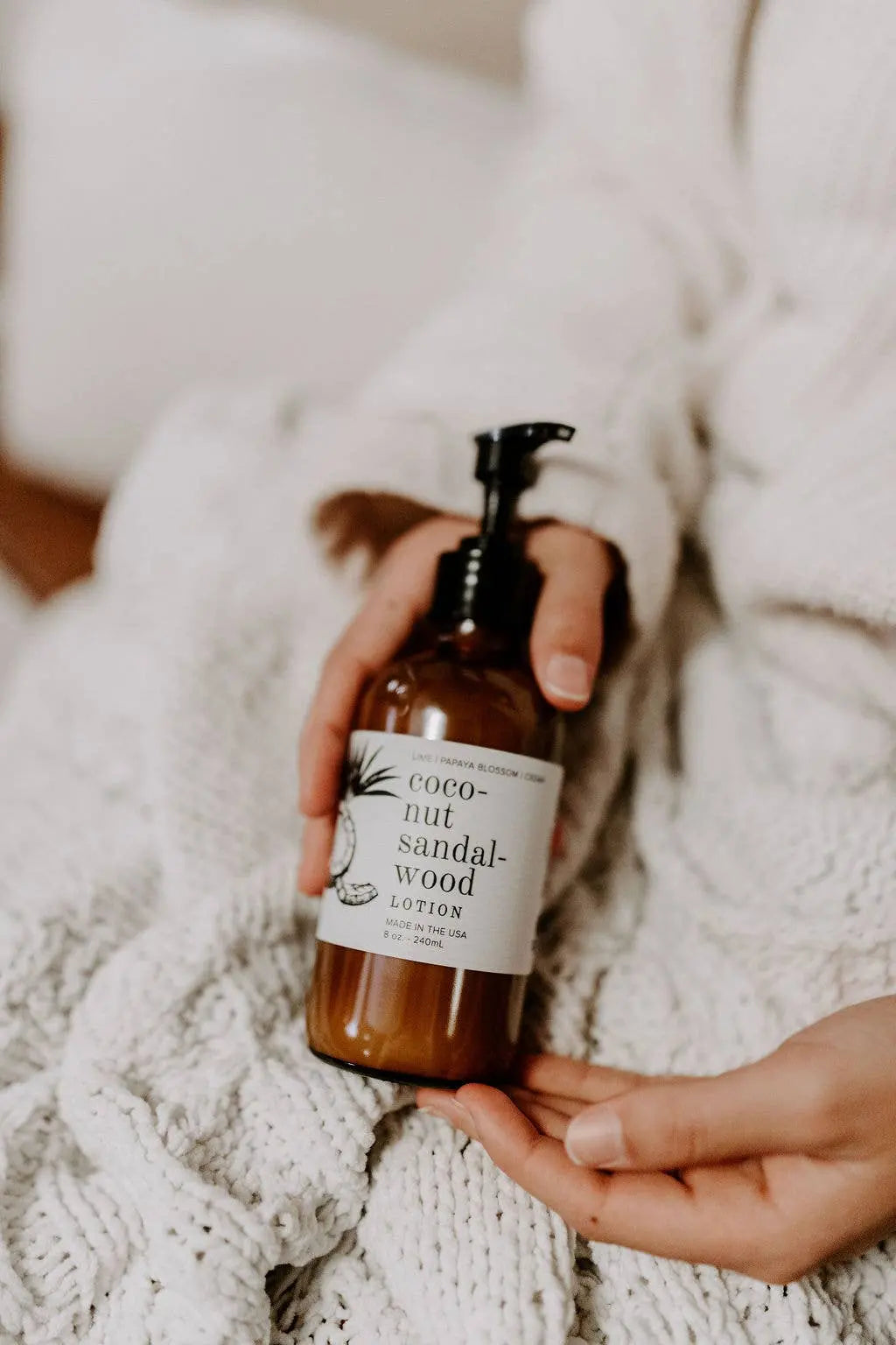 Coconut Sandalwood Hand & Body Lotion - Greenhouse Home