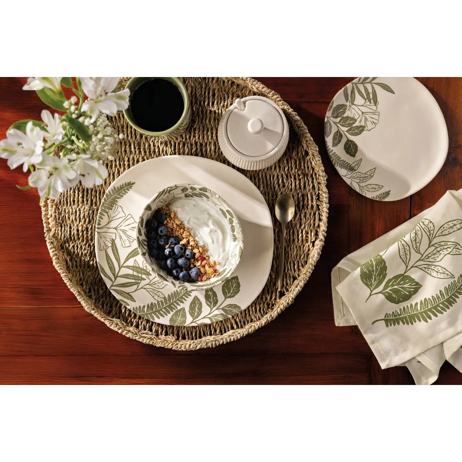 Fern & Frond Napkins - Greenhouse Home